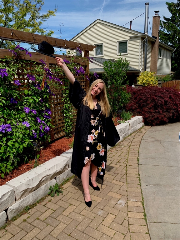 Laurier Alumni - Class of 2020 Golden Stories: Andrea Crowley